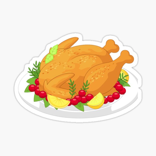 "chicken food" Sticker for Sale by mustashop7 | Redbubble