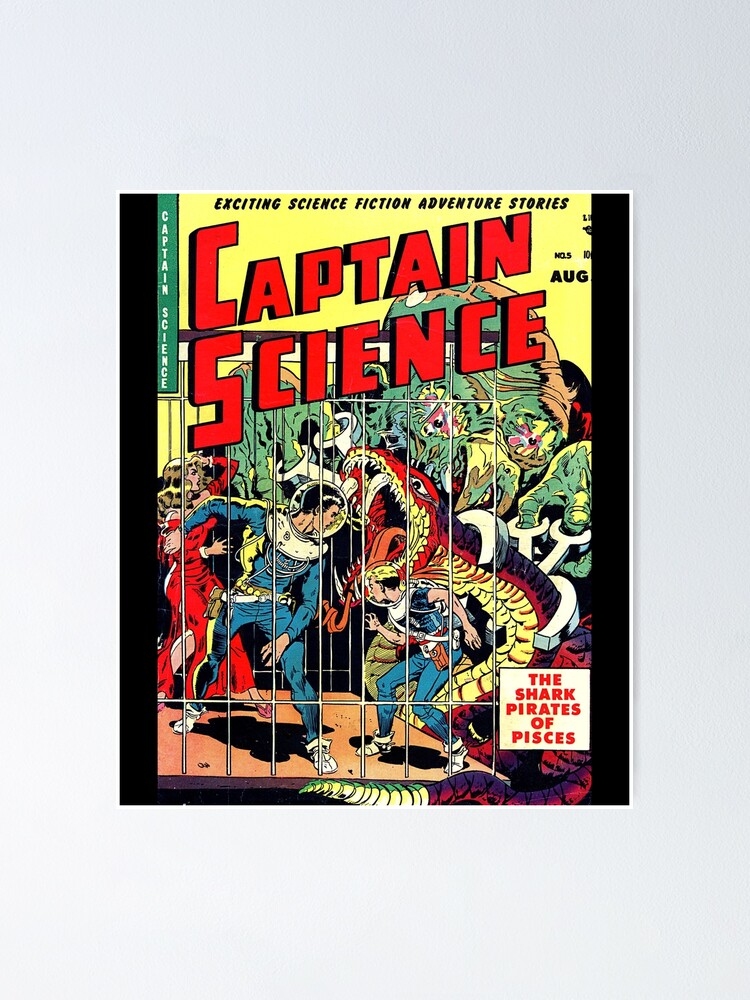 "Captain Science #5 - Classic Vintage Retro Science Fiction Comic Book ...