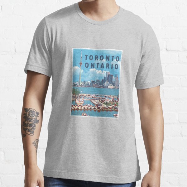 "Toronto Ontario Canada Vintage Travel Decal" T-shirt for Sale by ...