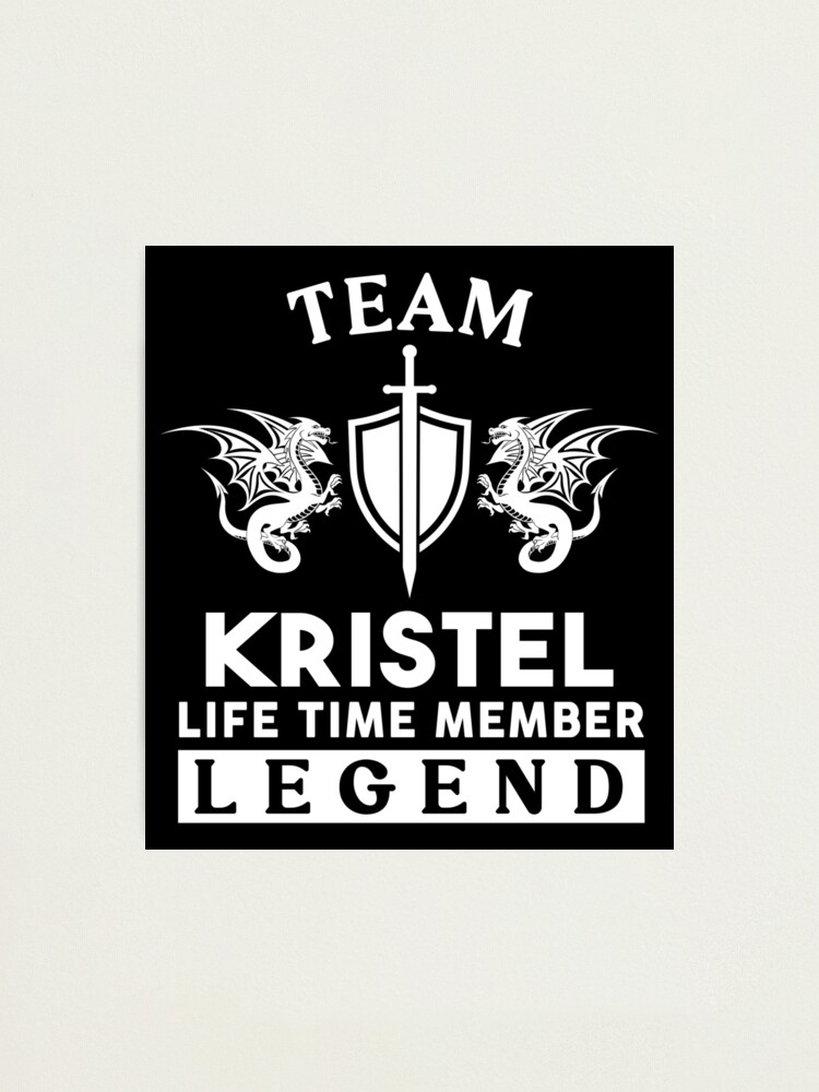 Lámina fotográfica «Camiseta con el nombre de Kristel - Camiseta con el ...