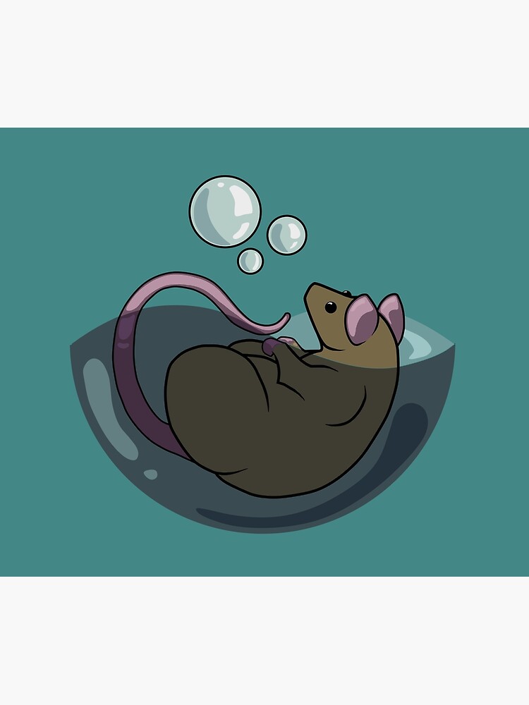 "Bubble Rat" Poster for Sale by Durvius | Redbubble