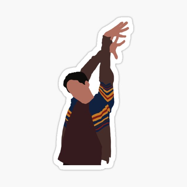 "Vampire Abed Community Drawing" Sticker by deez-doodles | Redbubble