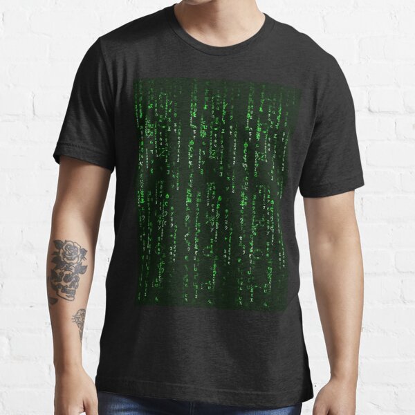 "The Matrix Code" T-shirt for Sale by markartdesignuk | Redbubble ...