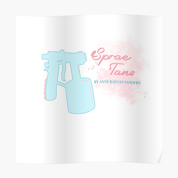 "Sprae Tans Logo" Poster for Sale by savsandpaints | Redbubble