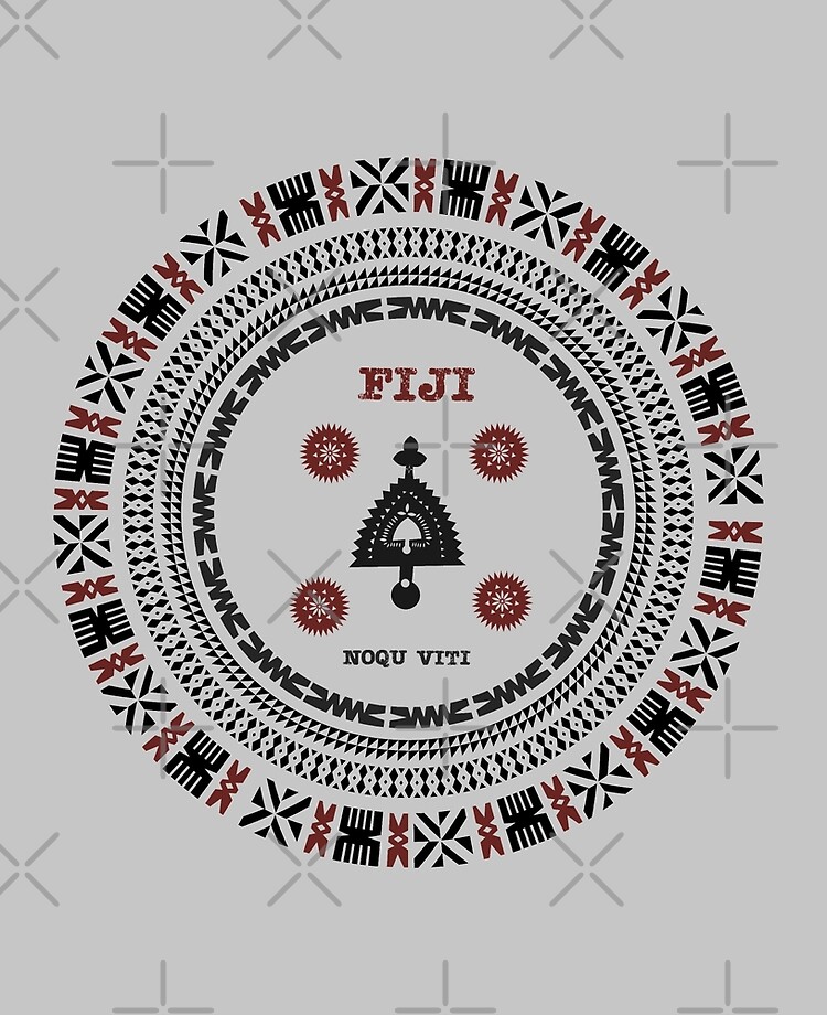 "Bula Smile Fiji Tapa Designs pattern" iPad Case & Skin for Sale by ...