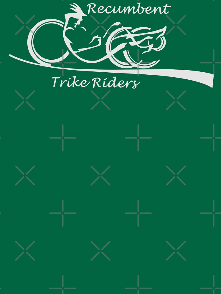 "Recumbent Trike Riders Official Facebook logo (light)" Essential T ...