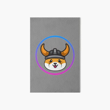 "Floki Inu Floki Cryptocurrency Logo" Art Board Print for Sale by ...