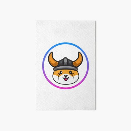 "Floki Inu Floki Cryptocurrency Logo" Art Board Print for Sale by ...