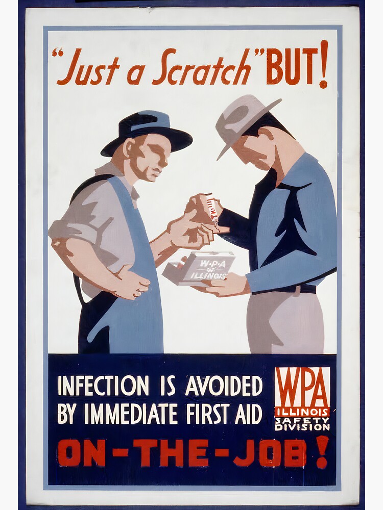 "Vintage Bacterial infection Poster" Sticker for Sale by VPH-merch ...
