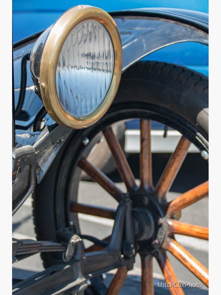 "Model T Light and Wheel" Sticker for Sale by MitchCoxPhoto | Redbubble