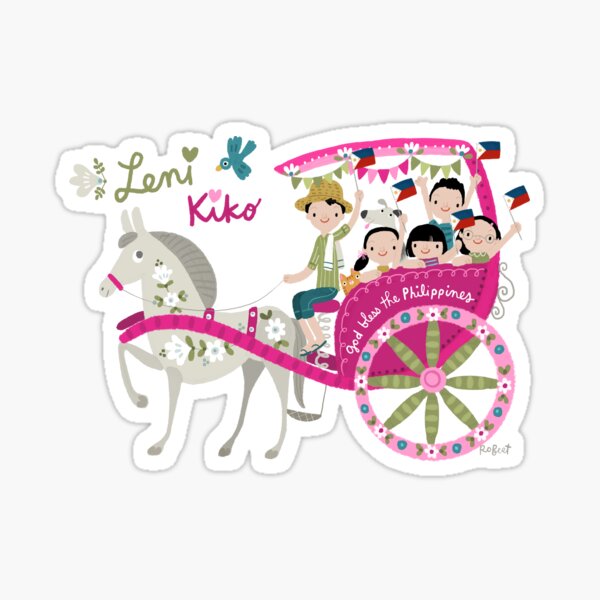 "Transparent - Leni Kiko Kalesa - Leni Robredo Support" Sticker for ...