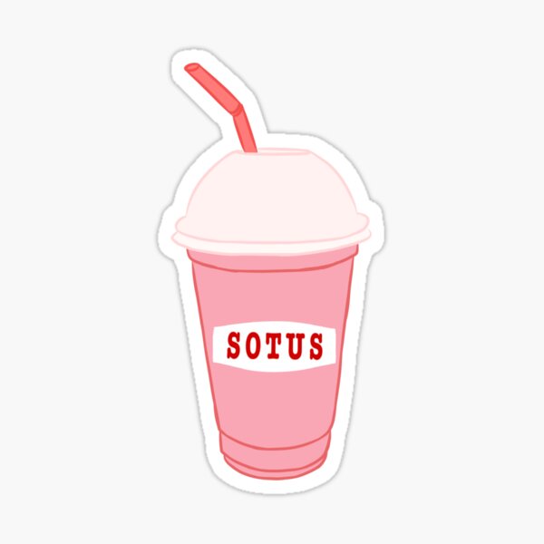 "SOTUS Pink Milk" Sticker for Sale by JesskeCreations | Redbubble