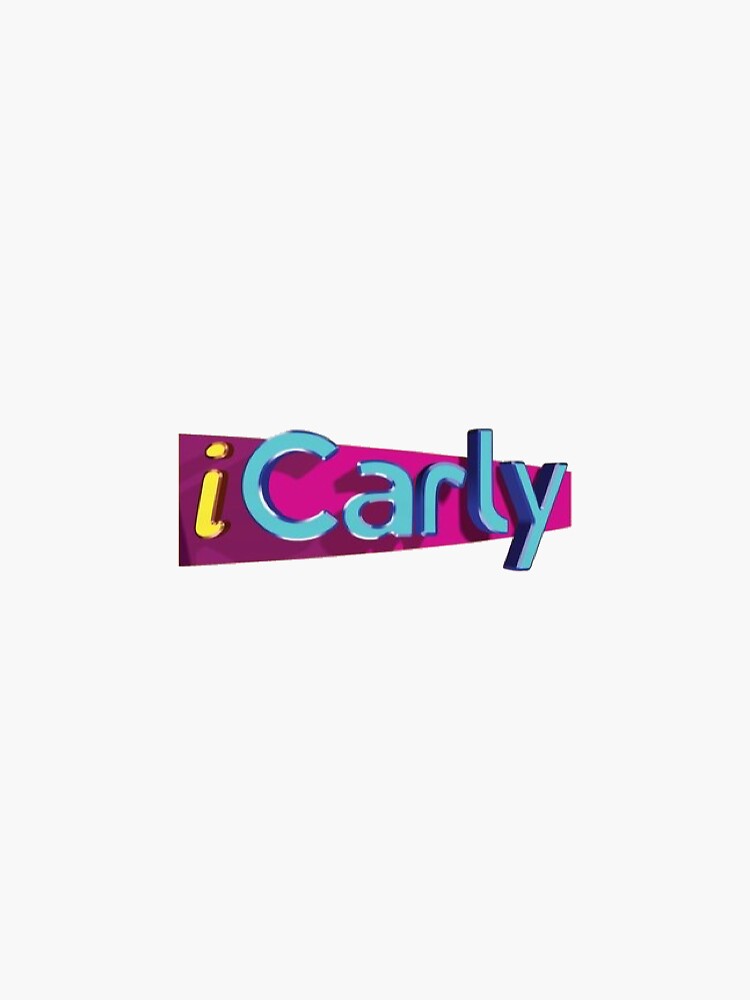 "iCarly" Sticker for Sale by Songbird6345 | Redbubble