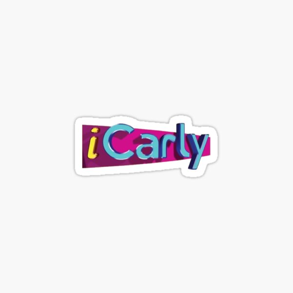 "iCarly" Sticker for Sale by Songbird6345 | Redbubble