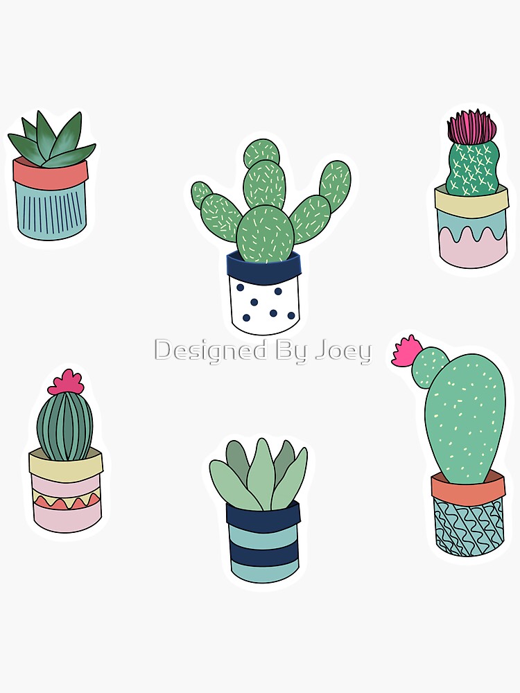 "Cute trendy cacti, aesthetic, pastel, neutral, plant mom, plant lover ...
