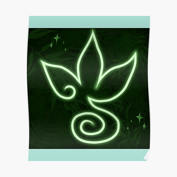 "Wizard101 - Life Casting Symbol " Poster for Sale by NacreBoutiquea ...