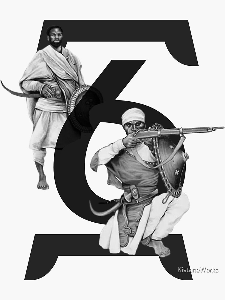 "Geez Numbers with Arbegnoch" Sticker for Sale by KistaneWorks | Redbubble