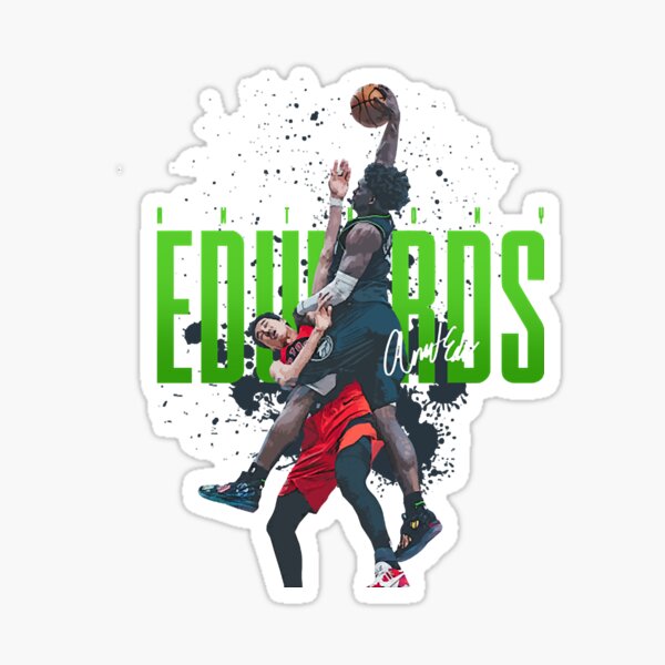 "Anthony Edwards " Sticker by cantungha4 | Redbubble