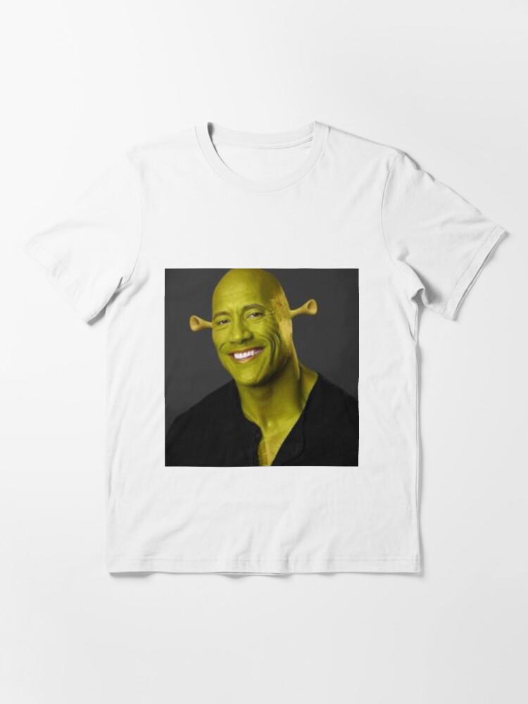 "Dwayne the Shrek Johnson" T-shirt for Sale by rharker09 | Redbubble ...