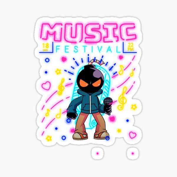 "FNF Musical Whitty " Sticker for Sale by cantungha4 | Redbubble