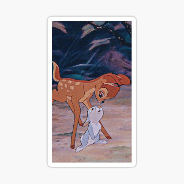 "BAMBI" Sticker for Sale by 0nlyEv3ryth1ng | Redbubble