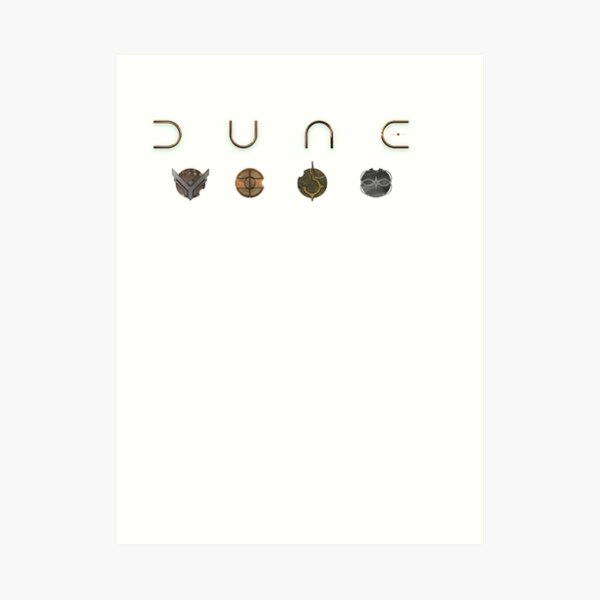 "Dune Logos Inspired By Dune" Art Print for Sale by LisaLopshire76 | Redbubble