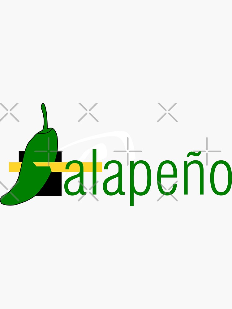 "Jalapeno Theme" Sticker by SnoopyTF | Redbubble