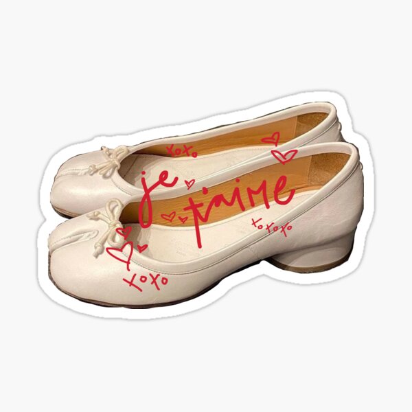 "maison margiela tabi" Sticker by joandidion | Redbubble