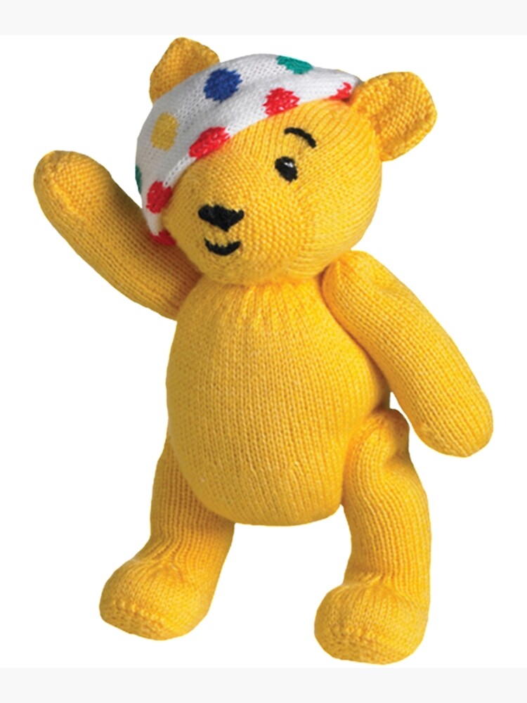 Póster «Oso Pudsey, niños necesitados, hecho en Pudsey, oso Pudsey ...