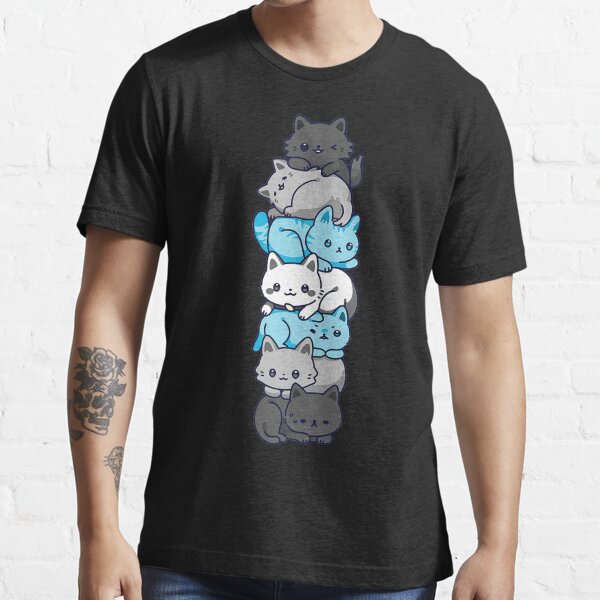 "Demiboy Pride Cat LGBT Demi Boy Flag Stuff Cute Kawaii Cats" T-shirt ...