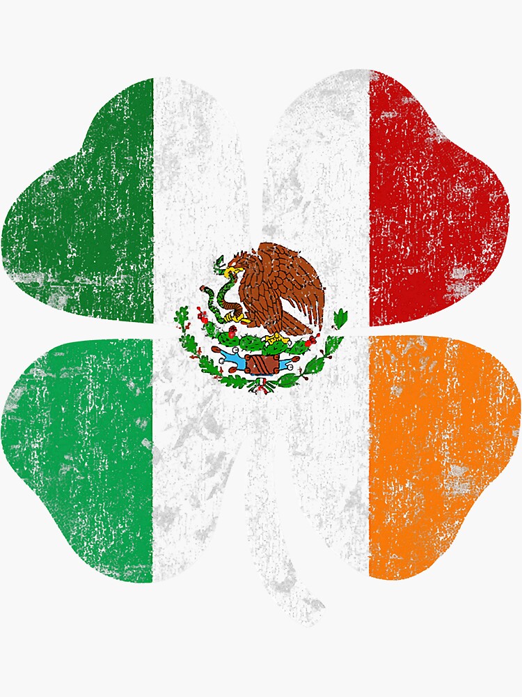 Irish Mexican Art Mexican Irish Mexico Ireland Roots' Kids' Hoodie
