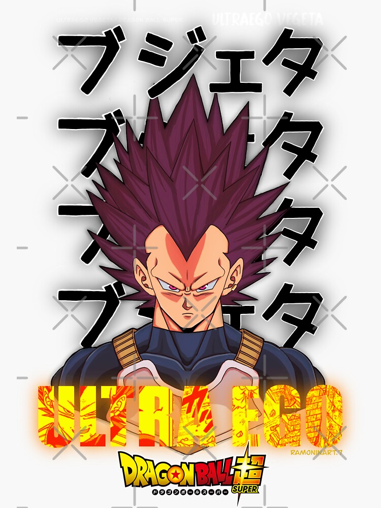 "Ultra Ego hakaishin vegeta" Sticker von Ramoninart | Redbubble
