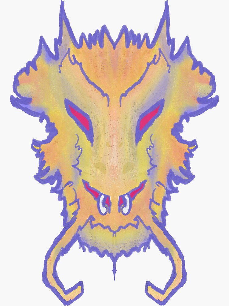 "Septum piercing dragon " Sticker for Sale by HRT-Wizard | Redbubble