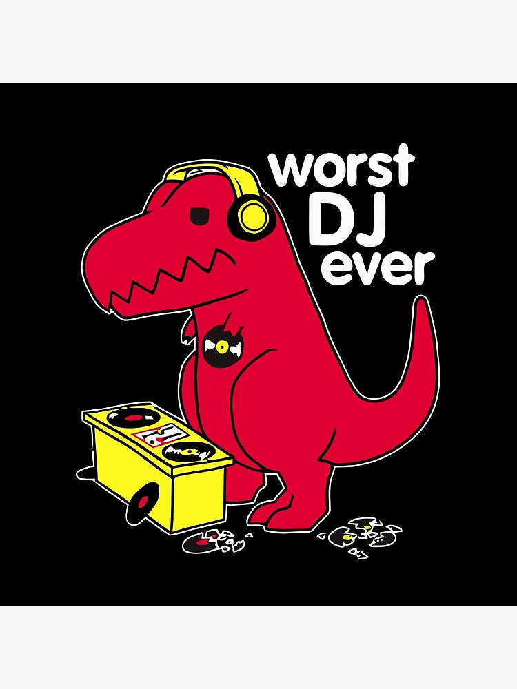 "T Rex Is the WORST DJ" Photographic Print for Sale by linkintho ...