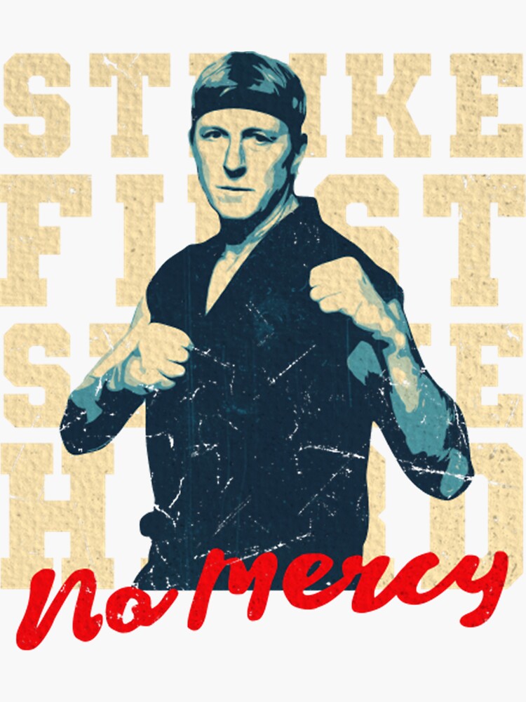 "johnny lawrence no mercy" Sticker for Sale by Pichushkinasar | Redbubble