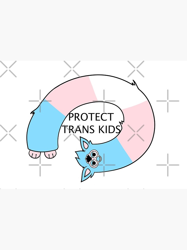 "Protect Trans Kids Trans Long Furby" Poster for Sale by UnstraightArts ...