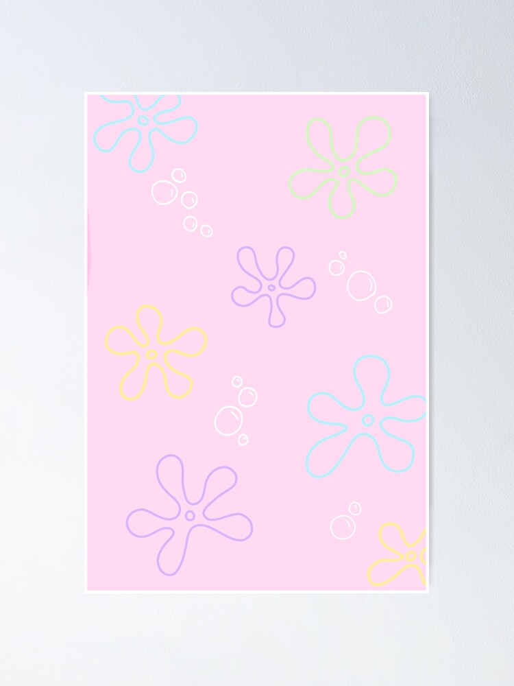"Pastel Spongebob CLouds" Poster for Sale by Doodle-Kabootle | Redbubble