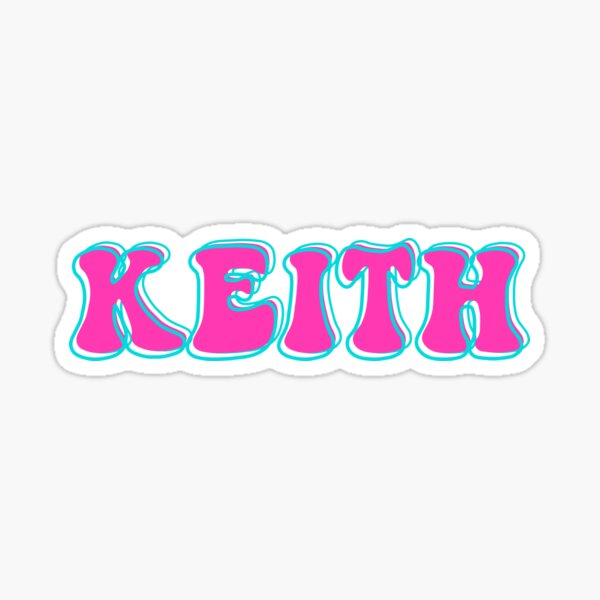 "KEITH Name - KEITH Name Cute Design" Sticker by Custom-Name | Redbubble