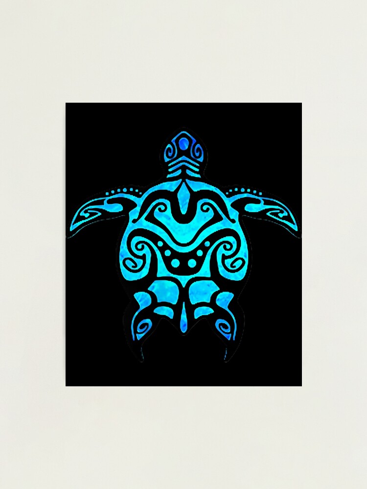 Hawaiianische Meeresschildkrötenkunst