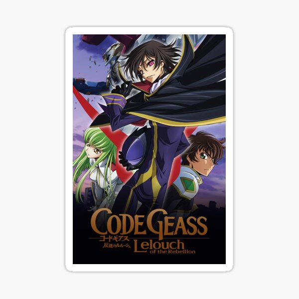 "Code Geass" Sticker by jaaycreates | Redbubble