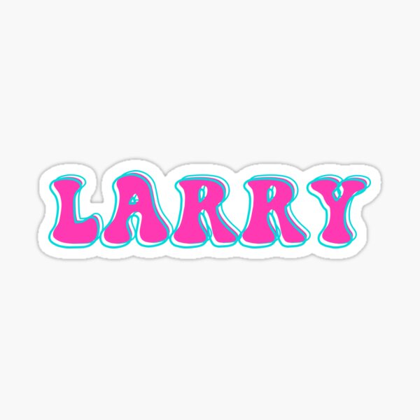 "LARRY Name - LARRY Name Cute Design" Sticker by Custom-Name | Redbubble