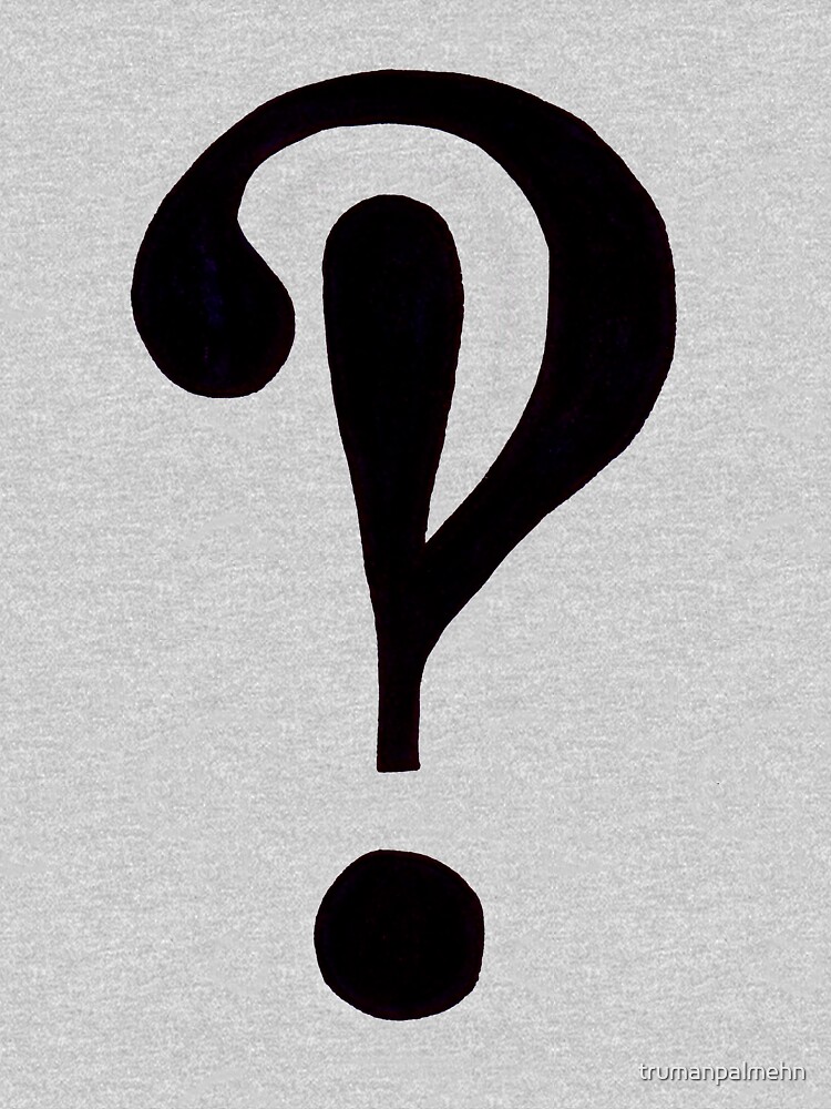 "Interrobang!?" T-shirt by trumanpalmehn | Redbubble