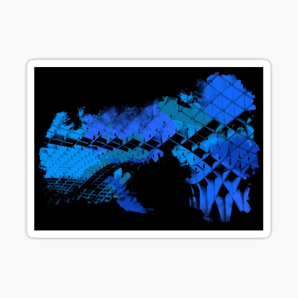 "Lines and Curves" Sticker by ErianAndre | Redbubble