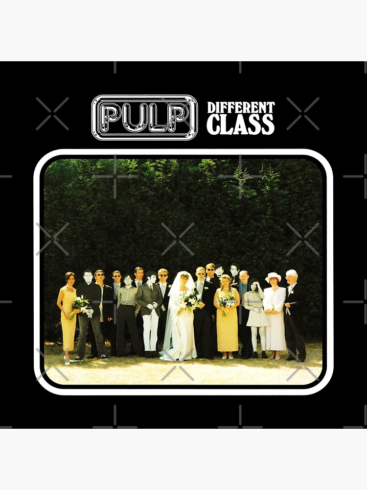 "Pulp: Different Class" Sticker for Sale by Pop-Pop-P-Pow | Redbubble