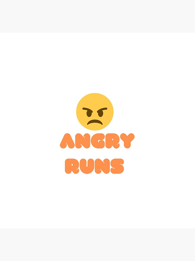 "angry runs good morning football" Poster for Sale by stephencu | Redbubble