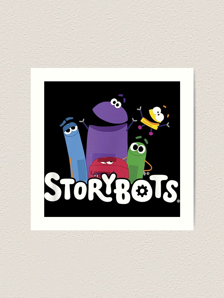 "StoryBots Group Shot Logo" Art Print for Sale by Juaeneree53 | Redbubble