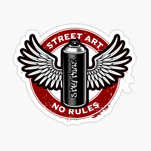 "Street Art" Sticker by D3monic | Redbubble