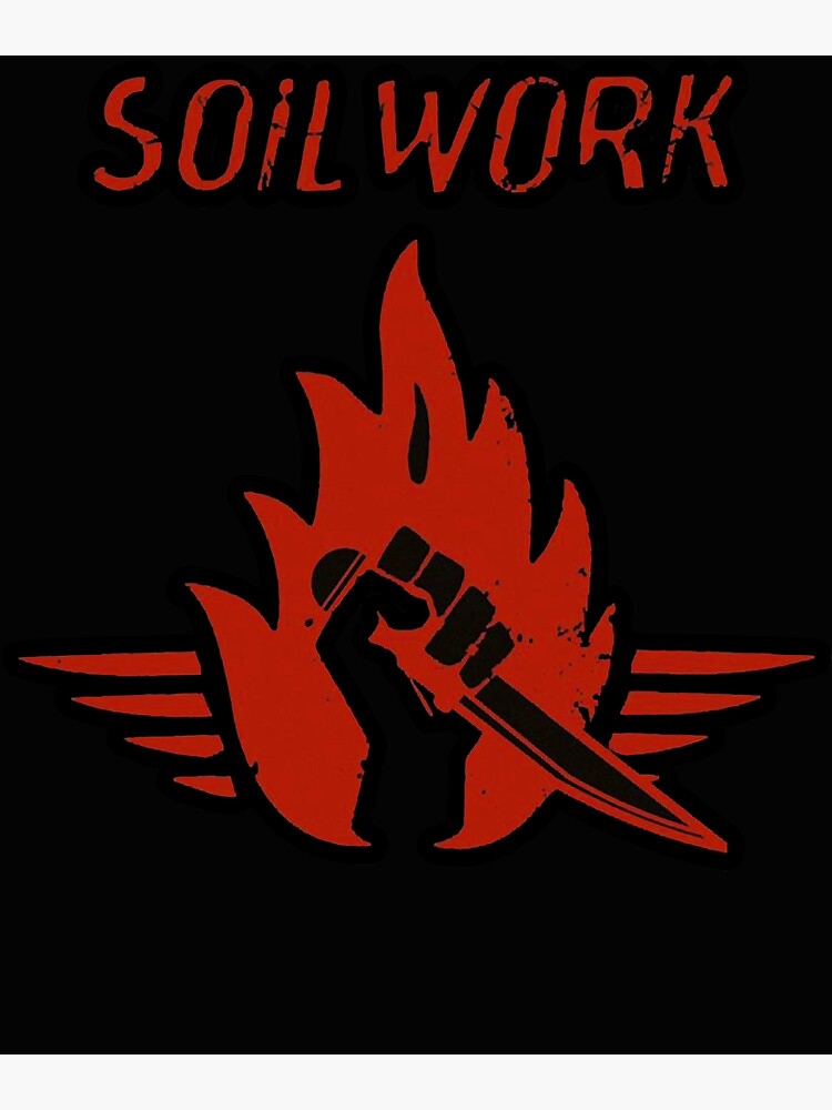 "SOILWORK BAND METAL ARTWORK Essential T-Shirt.png" Poster for Sale by ...