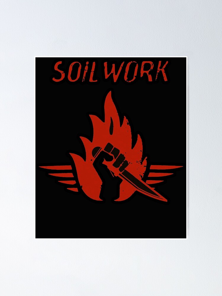 "SOILWORK BAND METAL ARTWORK Essential T-Shirt.png" Poster for Sale by ...