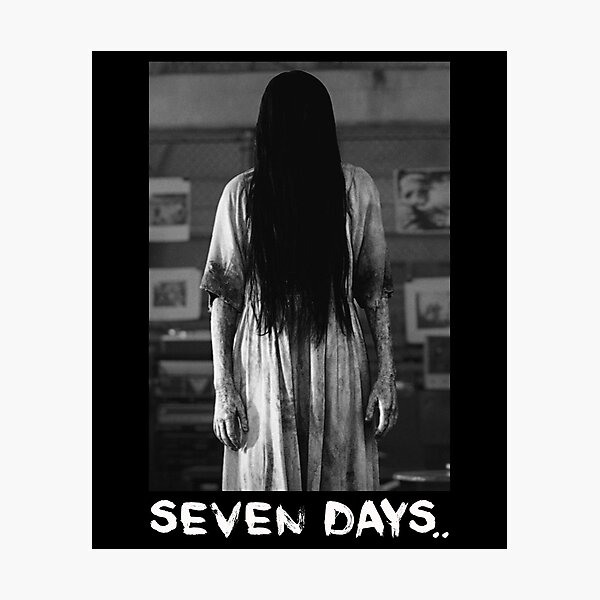 Lámina fotográfica «Póster de la película de terror del personaje de ...